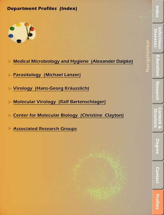 Molecular Virology - Major Infectious Diseases - Department Profiles